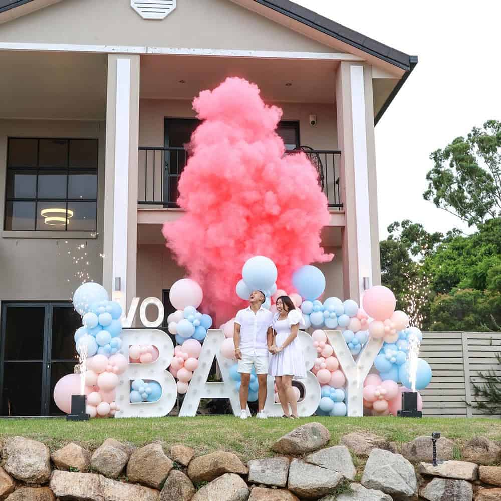 Skylighter Fireworks - Brisbane - Gender Reveal FX - Skylighter Fireworks